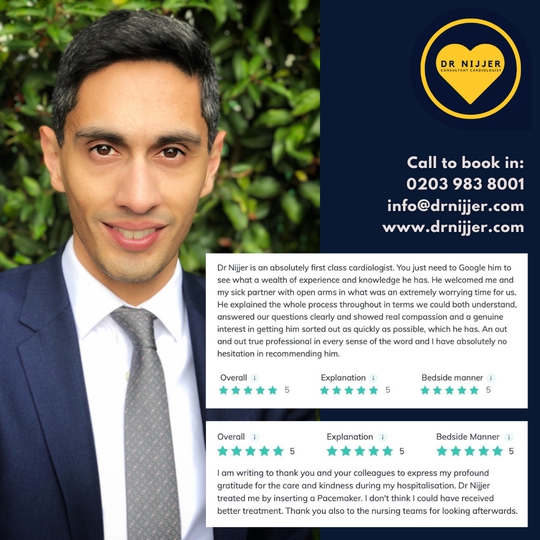 Best Cardiologist in London - 5 Star Reviews